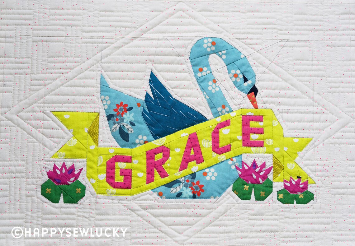 GRACE Tattoo Quilt PDF Pattern - Etsy Canada