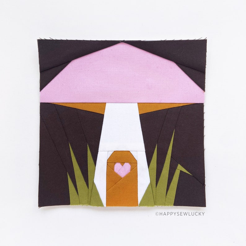 Happy Mushrooms PDF Pattern - Etsy