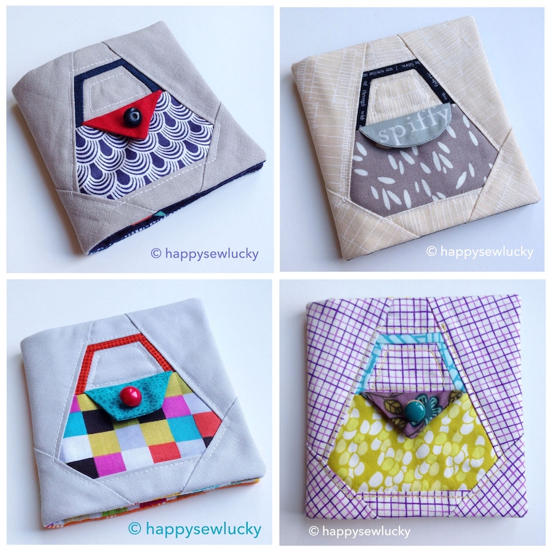 PURSE FPP & Needle Book Pattern - Etsy UK