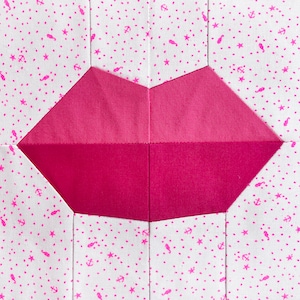 Y-seam Lips PDF Pattern - Etsy