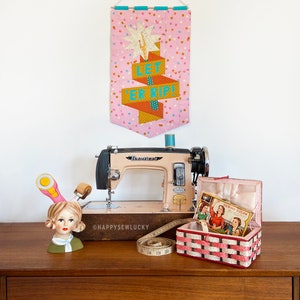 LET 'ER RIP! Banner Pdf Pattern - Etsy