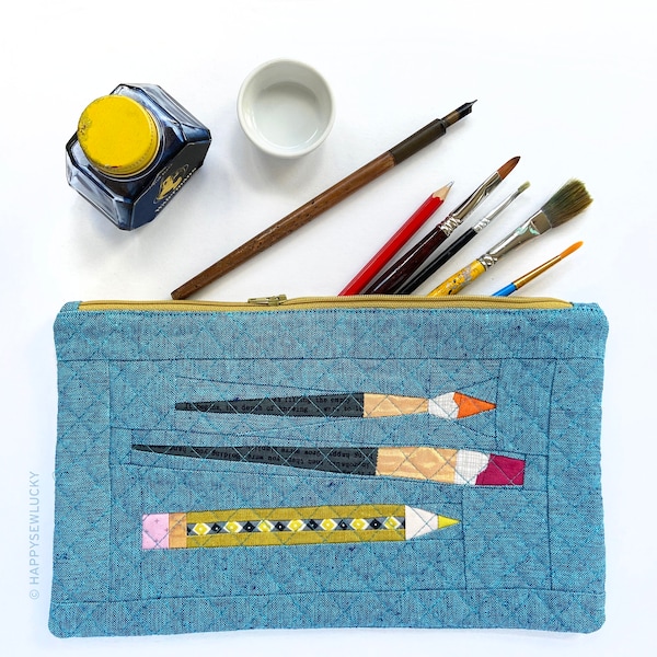 Paintbrush Quilt Pattern - Etsy