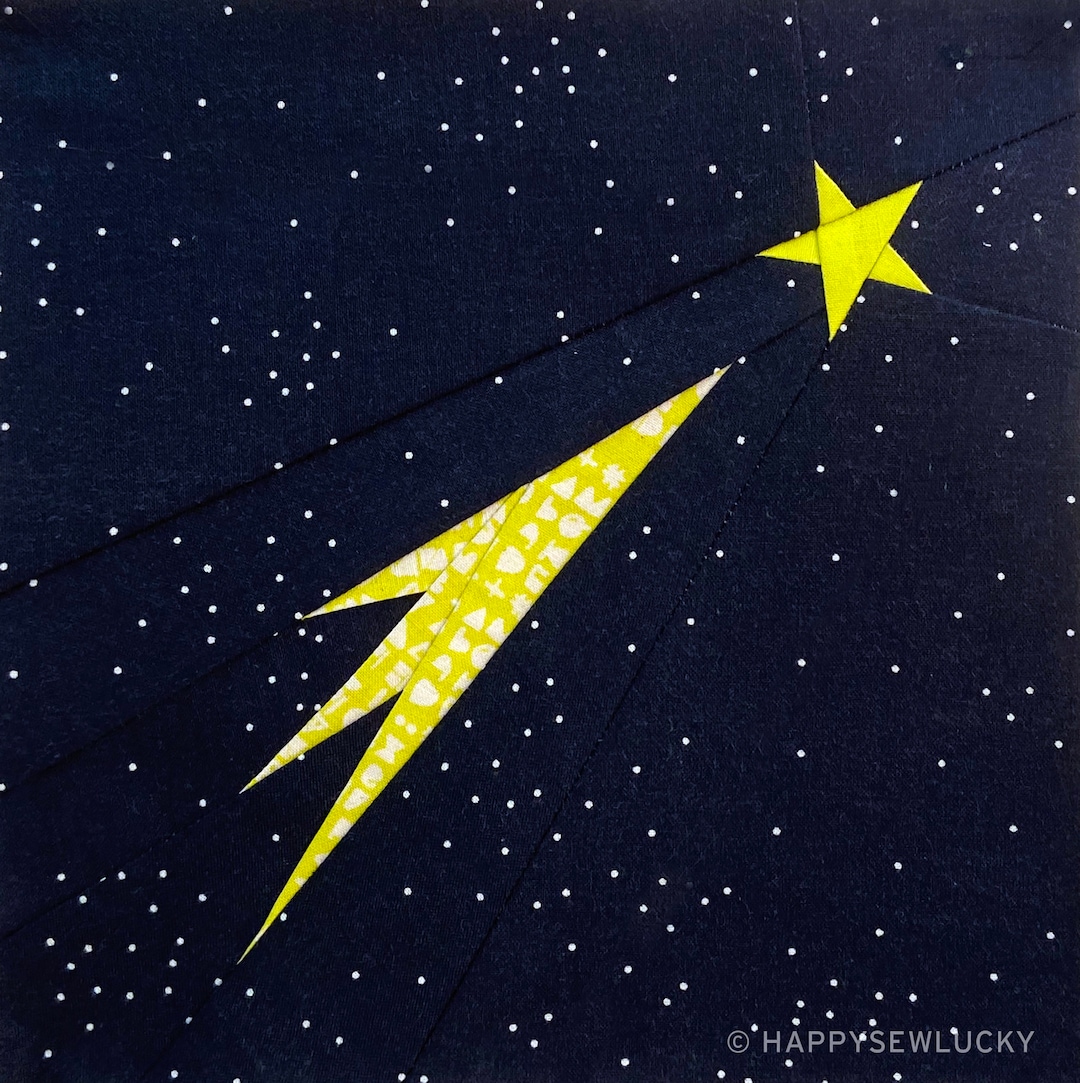 Shooting Star FPP Pattern - PDF - Etsy Sweden
