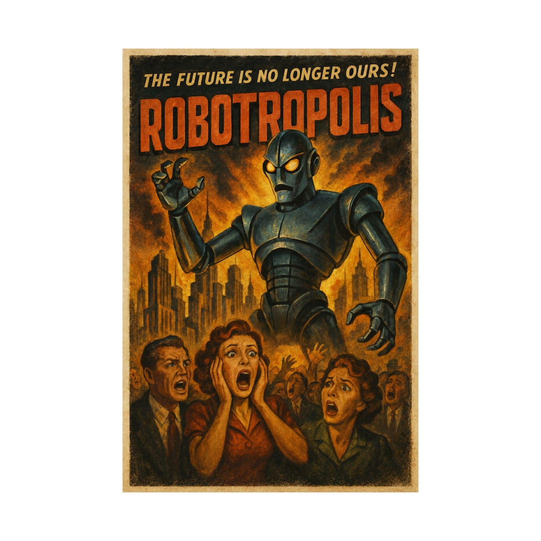 Robotropolis Movie Poster - Etsy