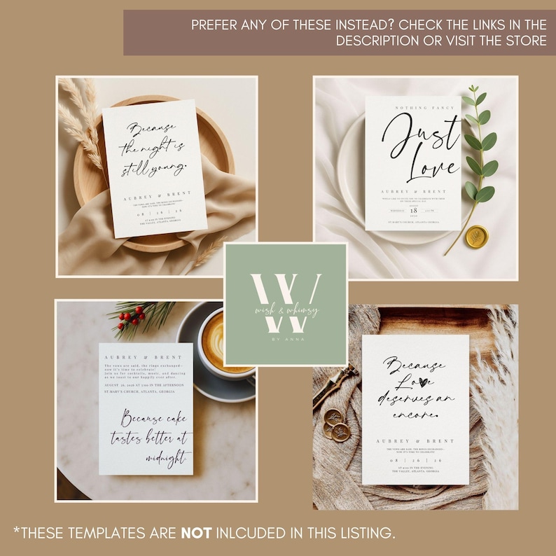 Happily Ever After Canva Wedding After-party Invitation Template, Fun ...