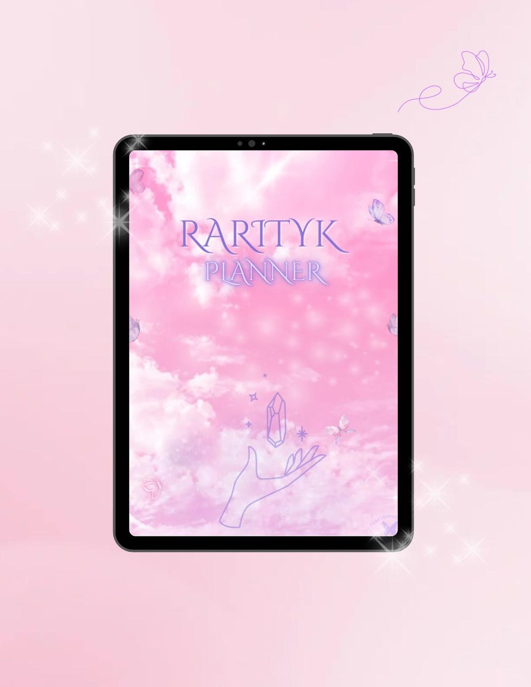 Pink Digital Planner – Girly Daily, Weekly & Monthly Layout | Undated ...