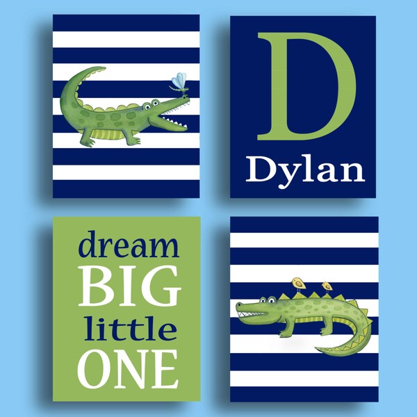 Alligator Wall Decor - Etsy