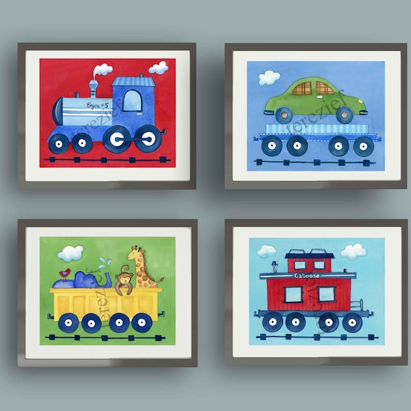 Train Nursery - Etsy