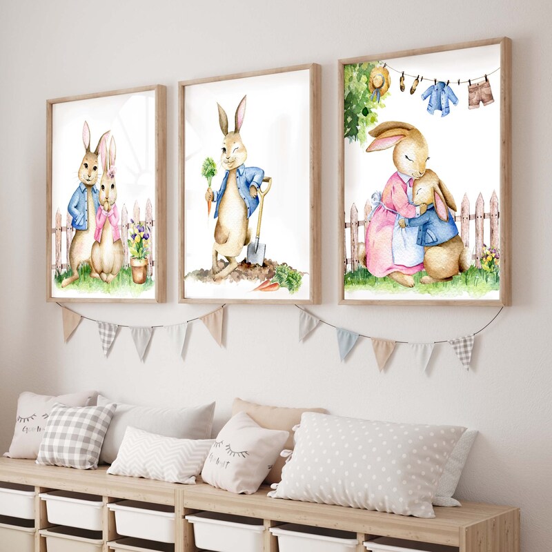 Rabbit Home Decor - Etsy
