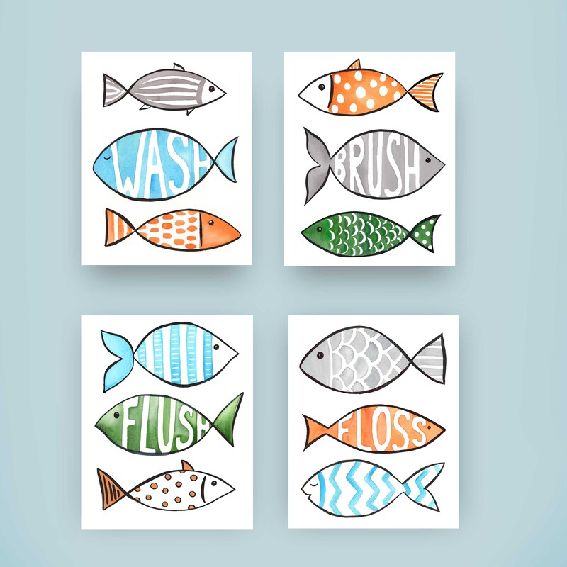 Fish Decor Wall - Etsy