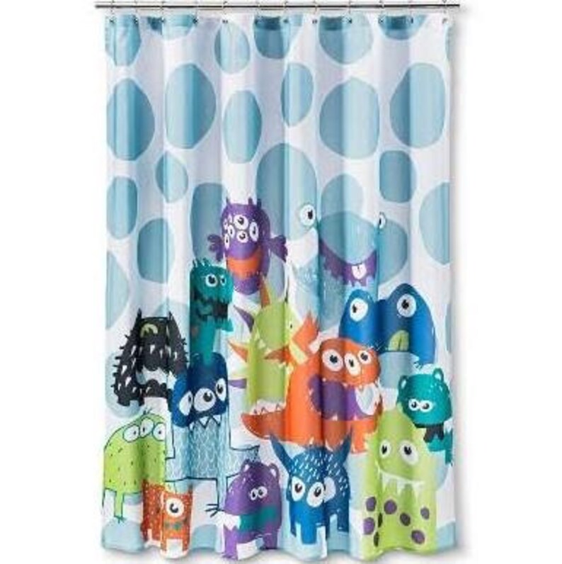 Monster Bathroom Art Decor for Kids Bathroom Monster Art - Etsy