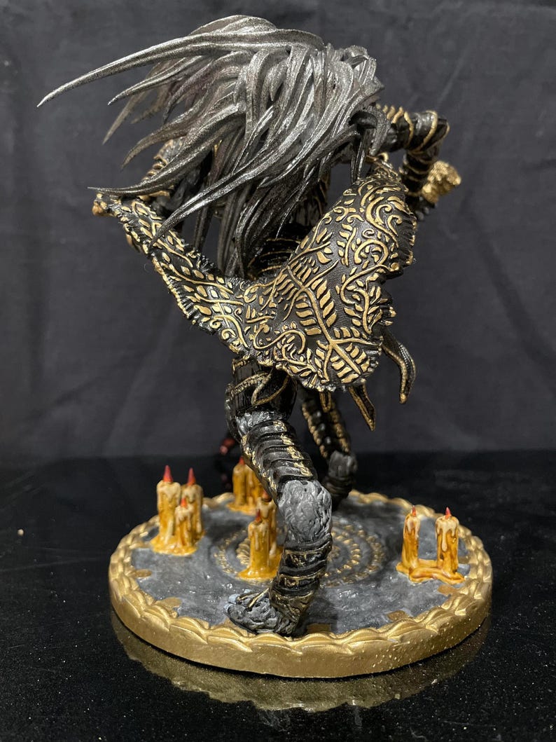 Elden Ring Maliketh Statue - High Quality 14K Resin Figure - Hand ...