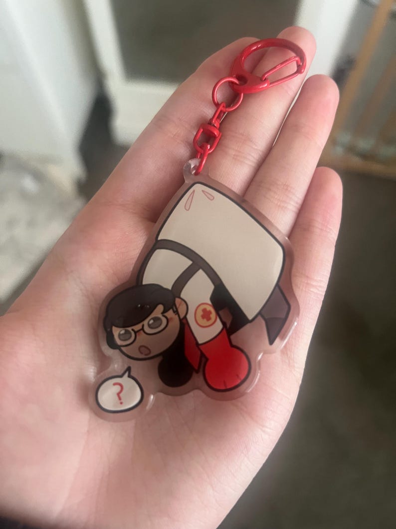 TF2 Medic Keychain - Etsy