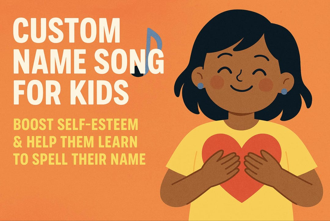 Custom Song for Kids – Boost Self-esteem & Make Them Feel Special - Etsy