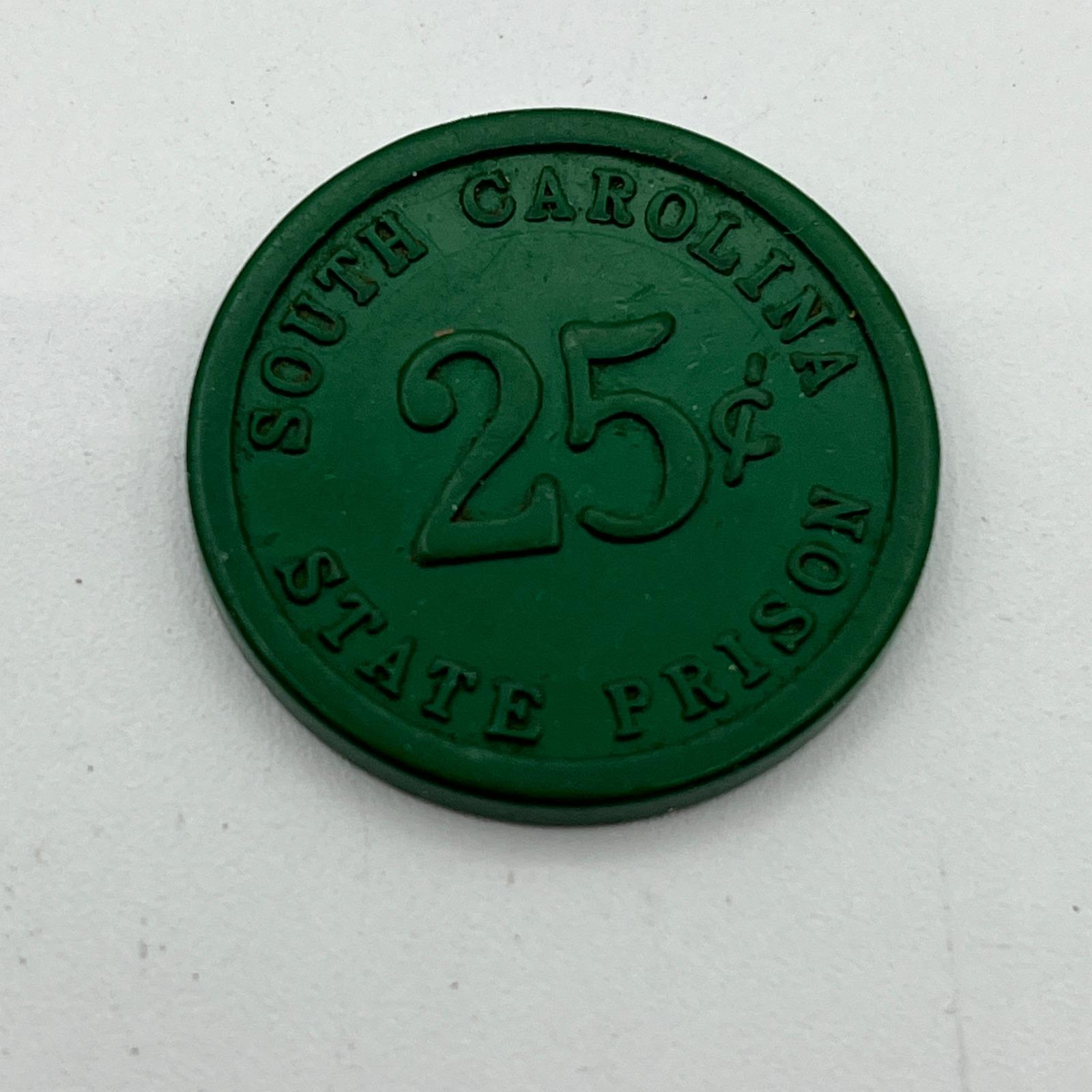 Lot of 7 South Carolina Prison Trade Token 1 .50 .25 .5 .1 Money W ...