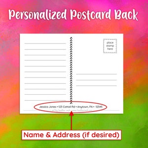 Color Your Own Postcards Set of 10 Cards to Color Kids - Etsy