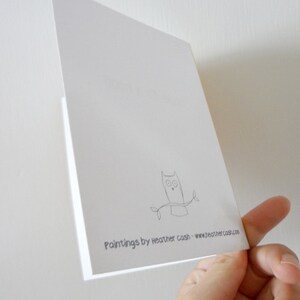 Thinking of You Long Distance Card Forest Friends Under - Etsy