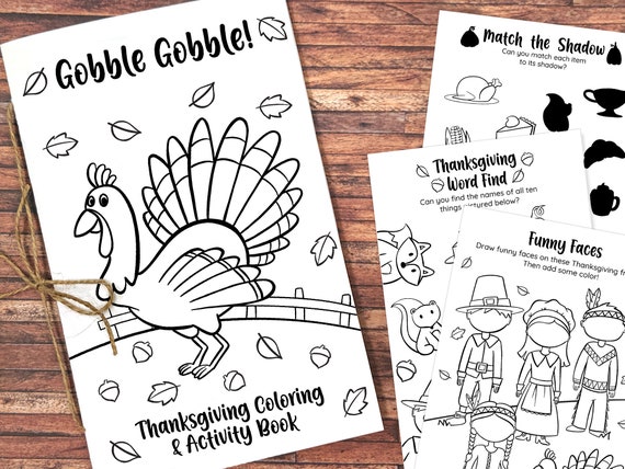Thanksgiving Crafts And Coloring Pages