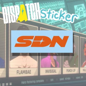 Dispatch SDN Logo Sticker - Etsy