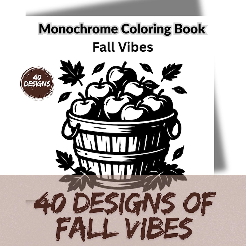 One Color Coloring Book - Etsy
