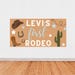 First Rodeo Banner Template - Etsy