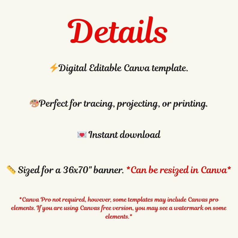 Two Infinity Banner Template | Digital Canva File Template - Etsy