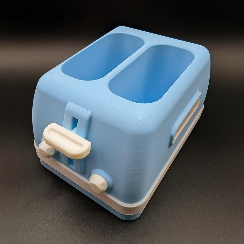 Retro Toaster Sponge & Soap Holder With Removable Drain Pan– 3D Printed ...