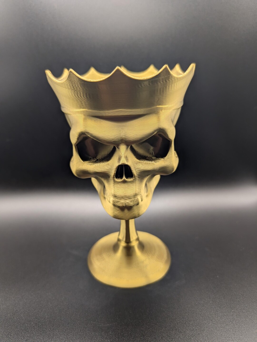 Skull Chalice – Gothic Display Goblet for Props, Decor & Collectors - Etsy