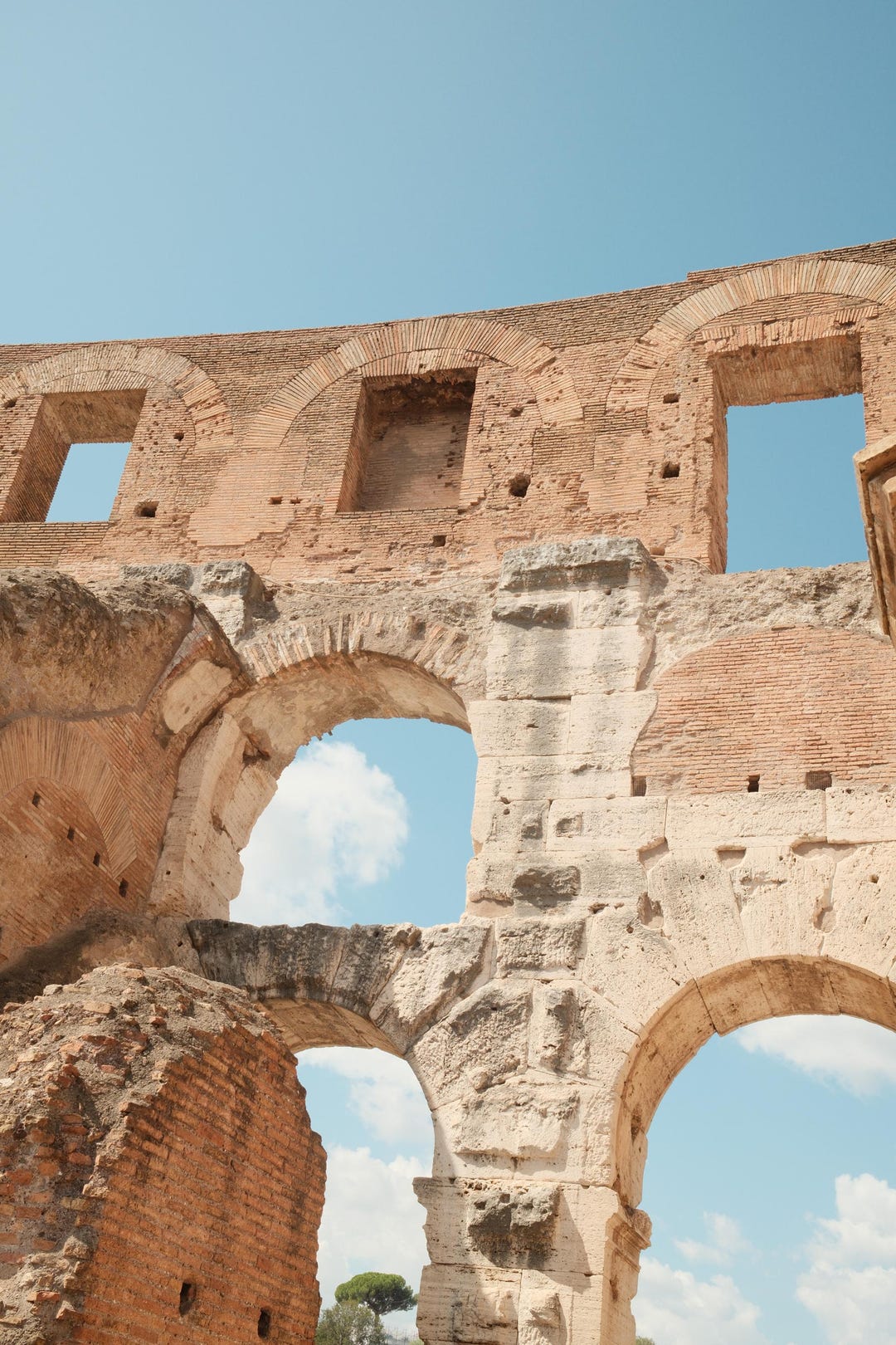 Ancient Roman Ruins Wall Art – Colosseum Architecture Photography Print ...