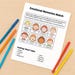 Emotional Face Matching, Game Printable, Feeling Worksheet for Kids ...