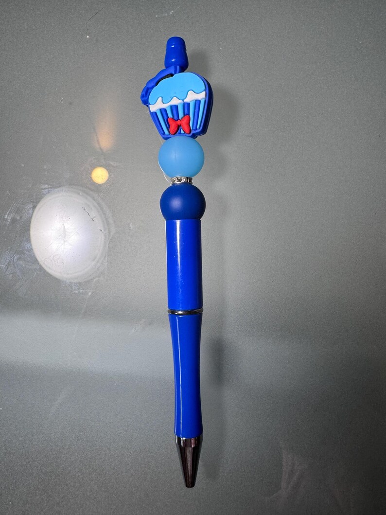 Cupcake Pen | Custom Pen | Donald Duck | Blue | Disney | Ball Point ...