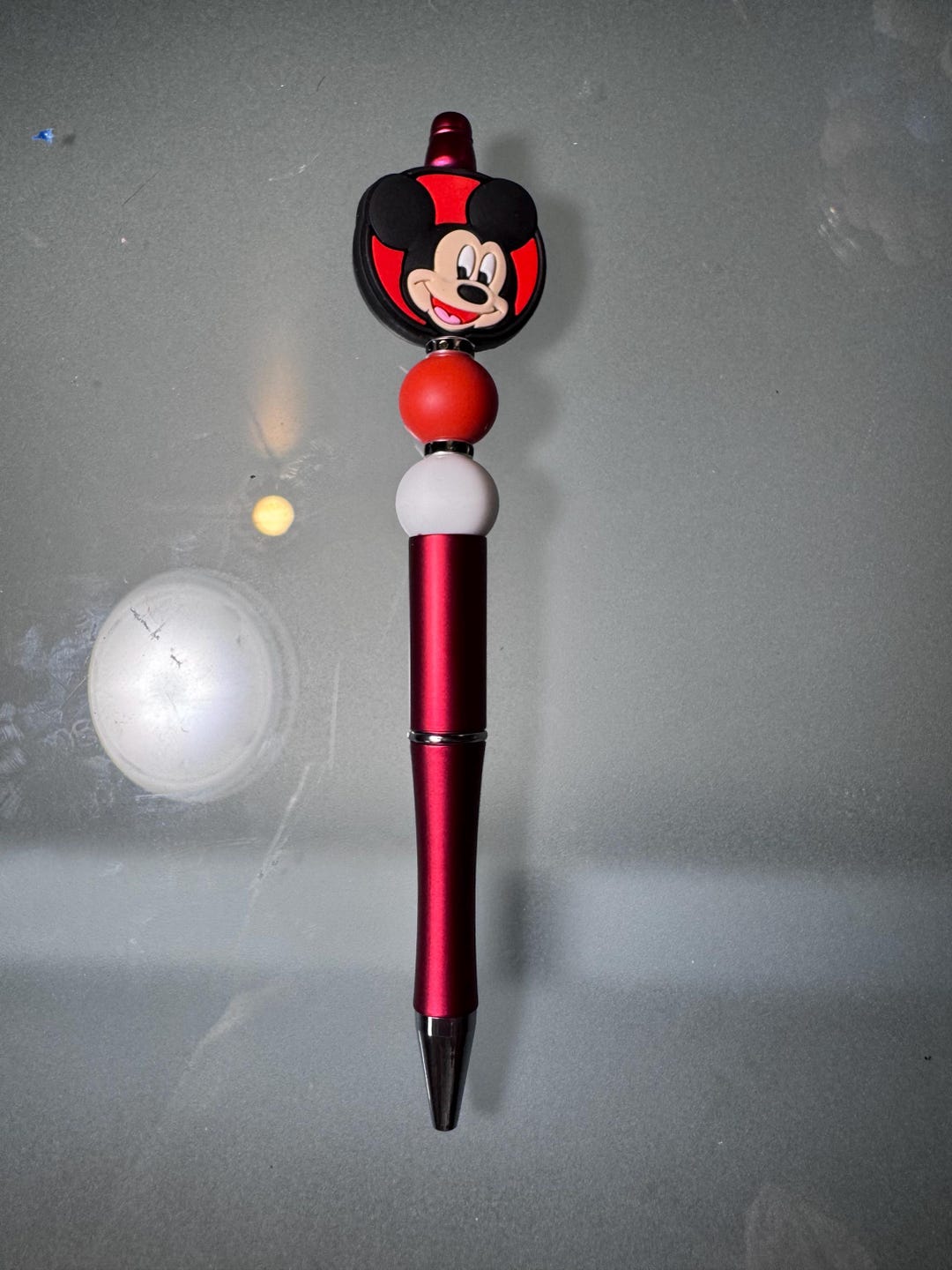 Mickey Mouse Pen | Custom Pen | Disney | Red | Black | Ball Point ...