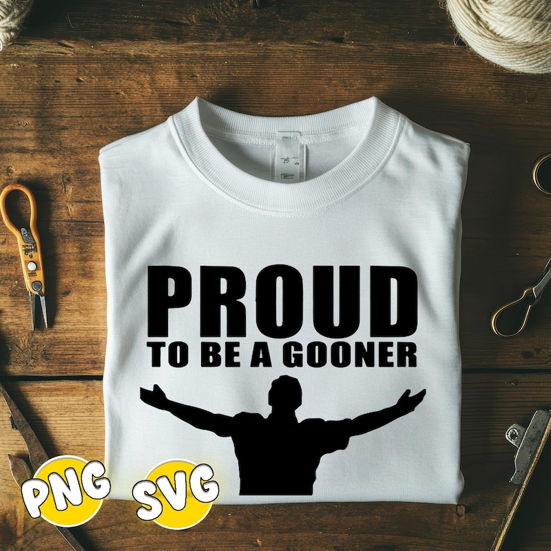 Arsenal Gooner Shirt Etsy