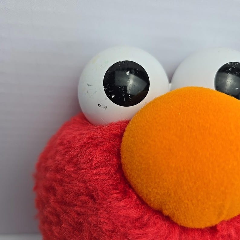 Sesame Street Plush Elmo Doll Muppets Applause 20" Tall 1994 Stuffed ...