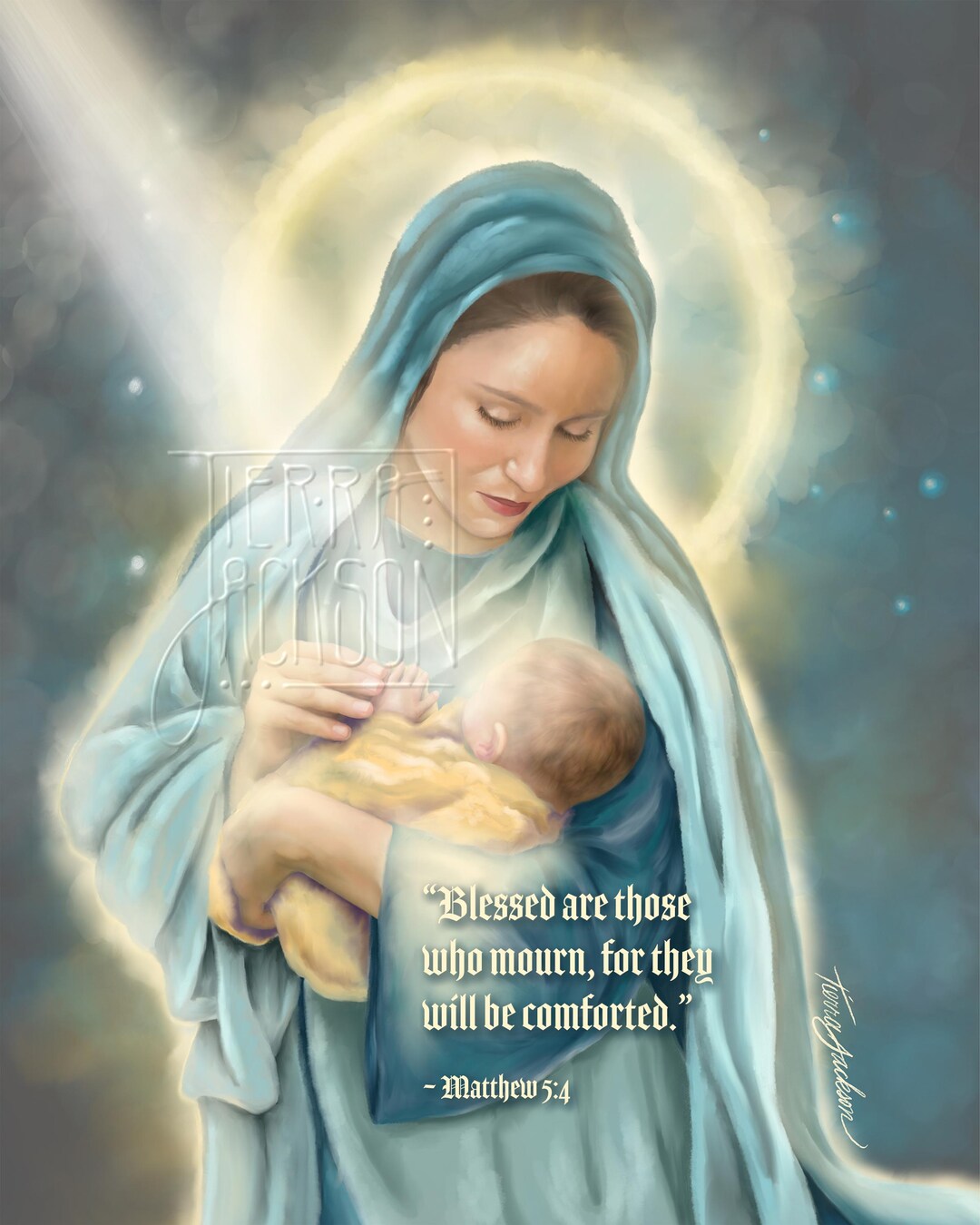 Blessed Are Those Who Mourn by Tierra Jackson - Fine Art Prints ...