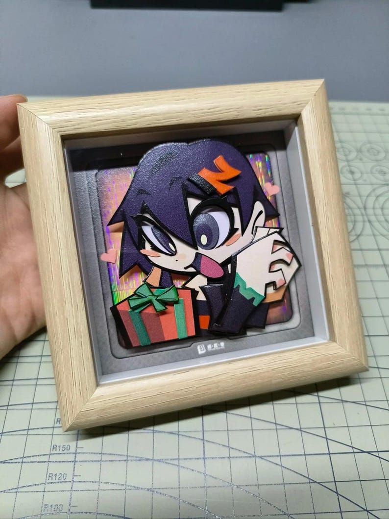 Belle Chibi Papercraft Template — Zenless Zone Zero Inspired Layered ...
