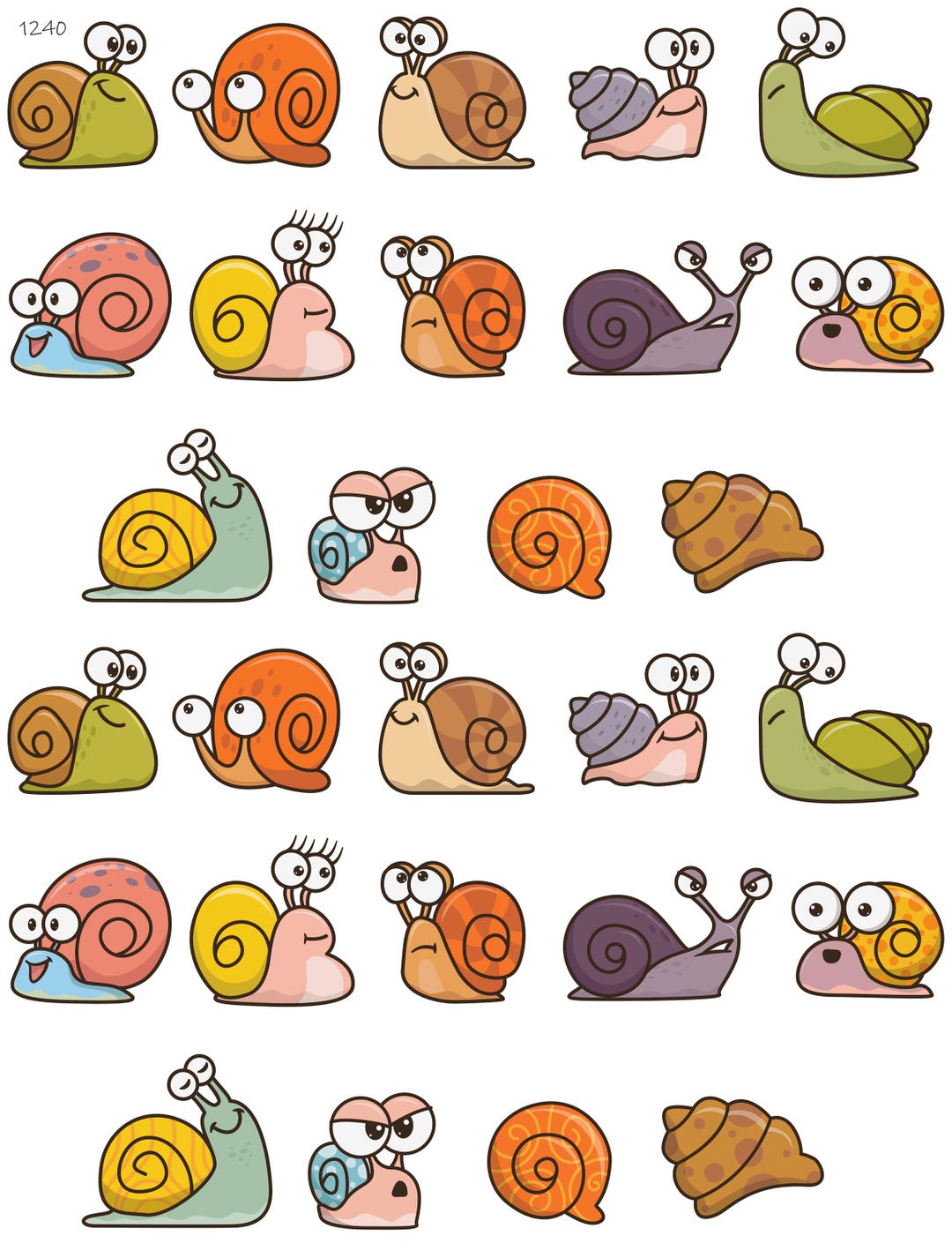 Fun Little Snails - Etsy