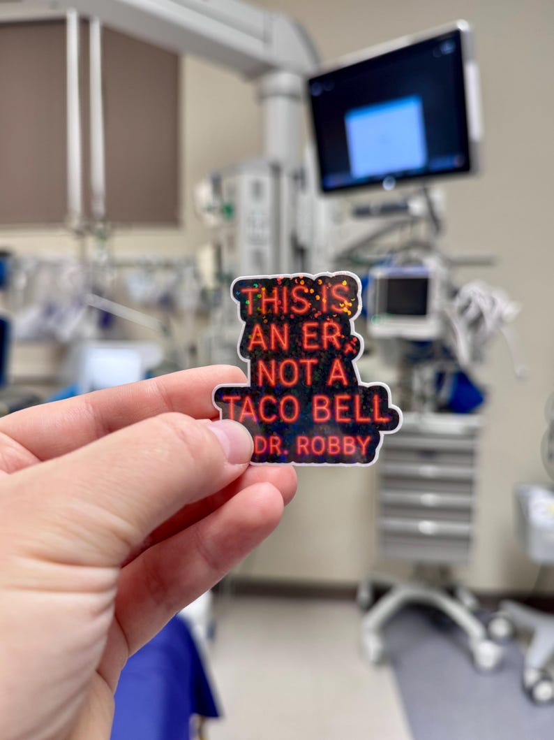 Funny Nurse Sticker - ER Nurse Sticker - Funny Medical Quote - Etsy