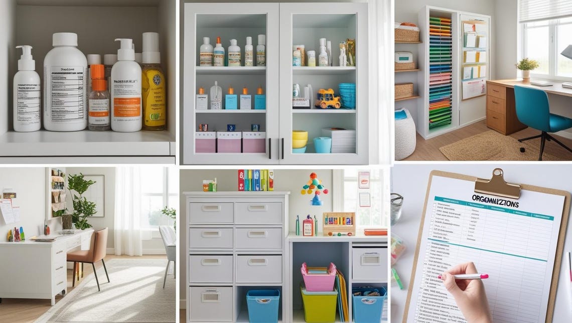 Medicine Cabinet Organizer Printable | Emergency Prep Checklist | First ...