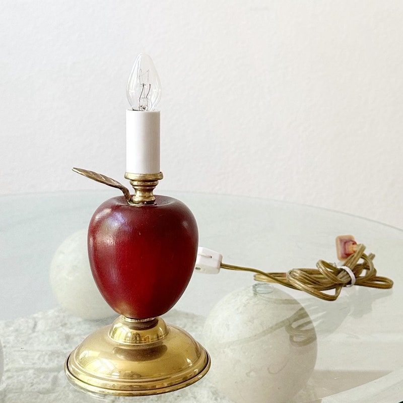 Apple Night Light - Etsy