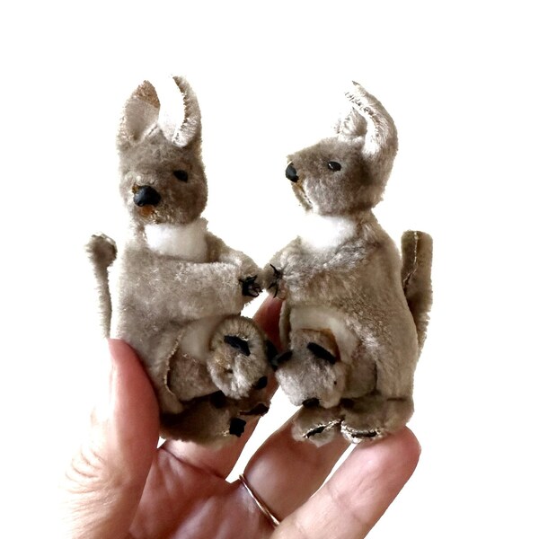 Miniature Kangaroo Plush - Etsy