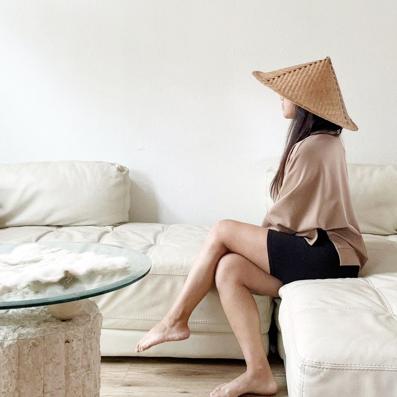 Bamboo Hat - Etsy