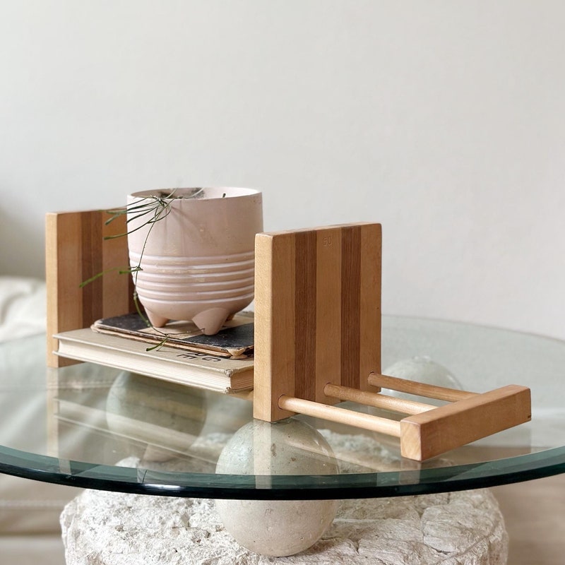 Wooden Book Holder - Etsy