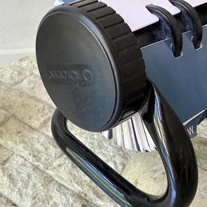 Mid Century Modern Spinning Rolodex Abc Card File Holder With Blank ...