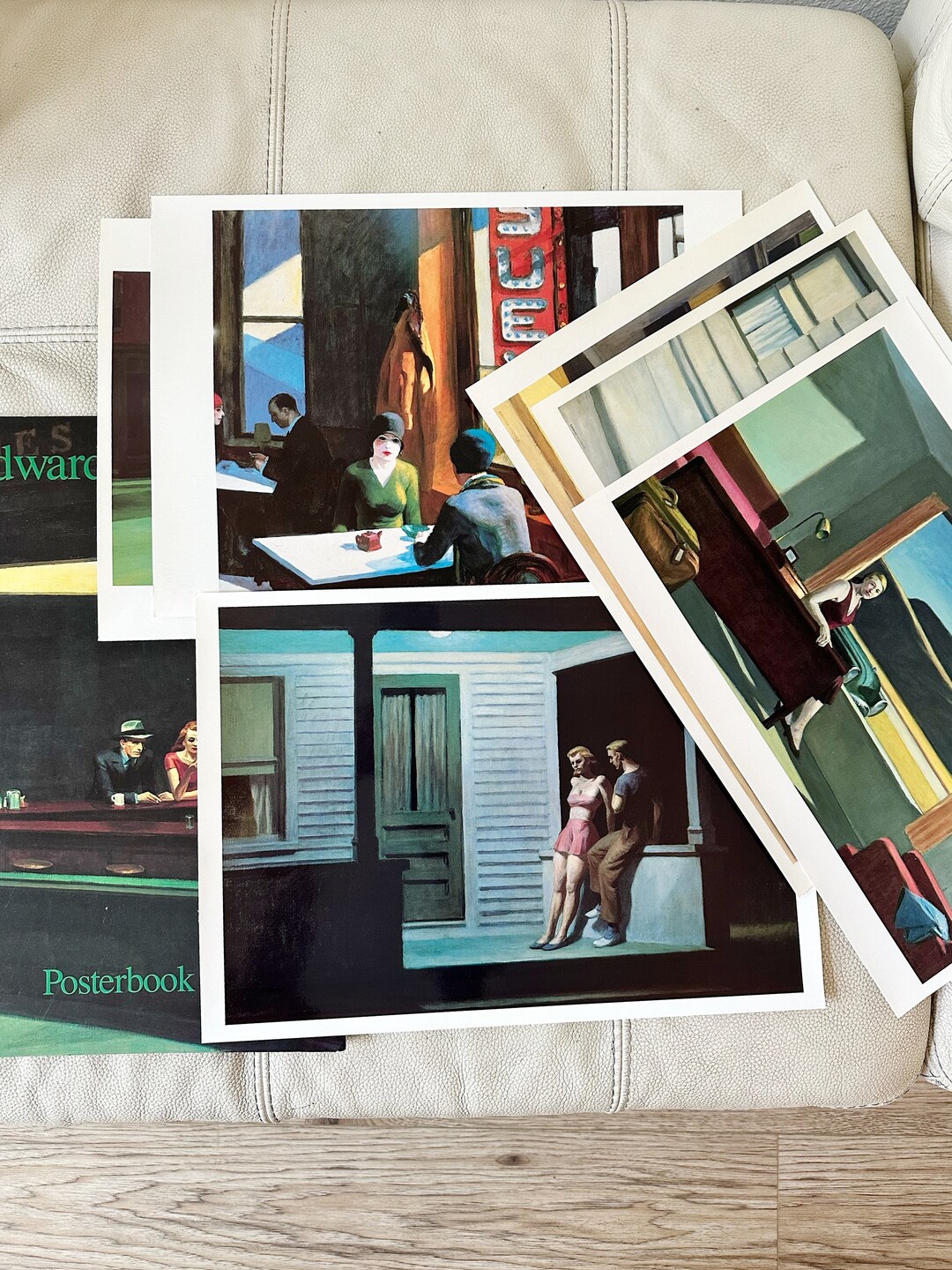 Fine Art American Realist Edward Hopper Poster Book Print Set - Etsy