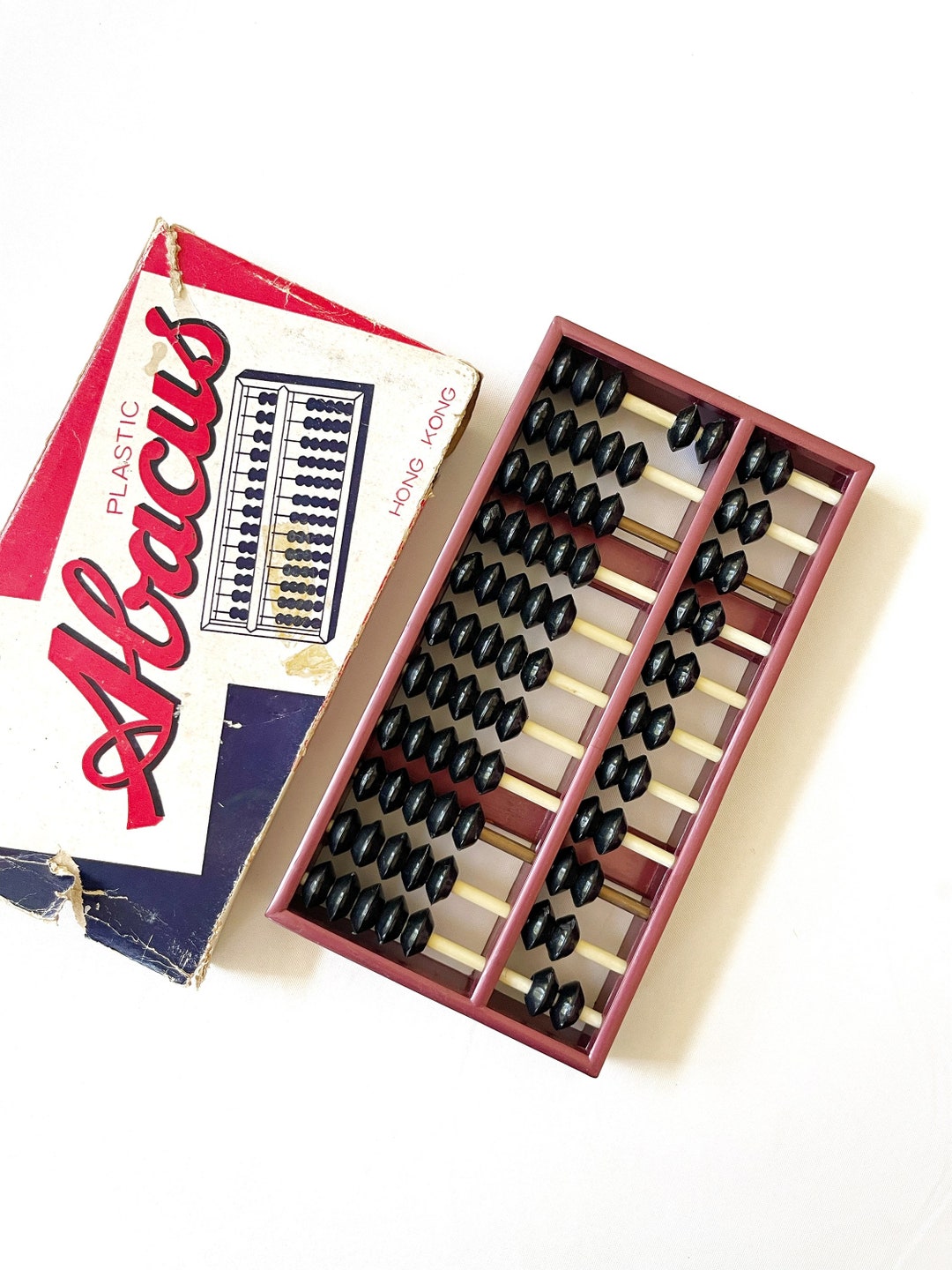 Chinese Black Plastic Abacus Counter / Counting Numbers - Etsy