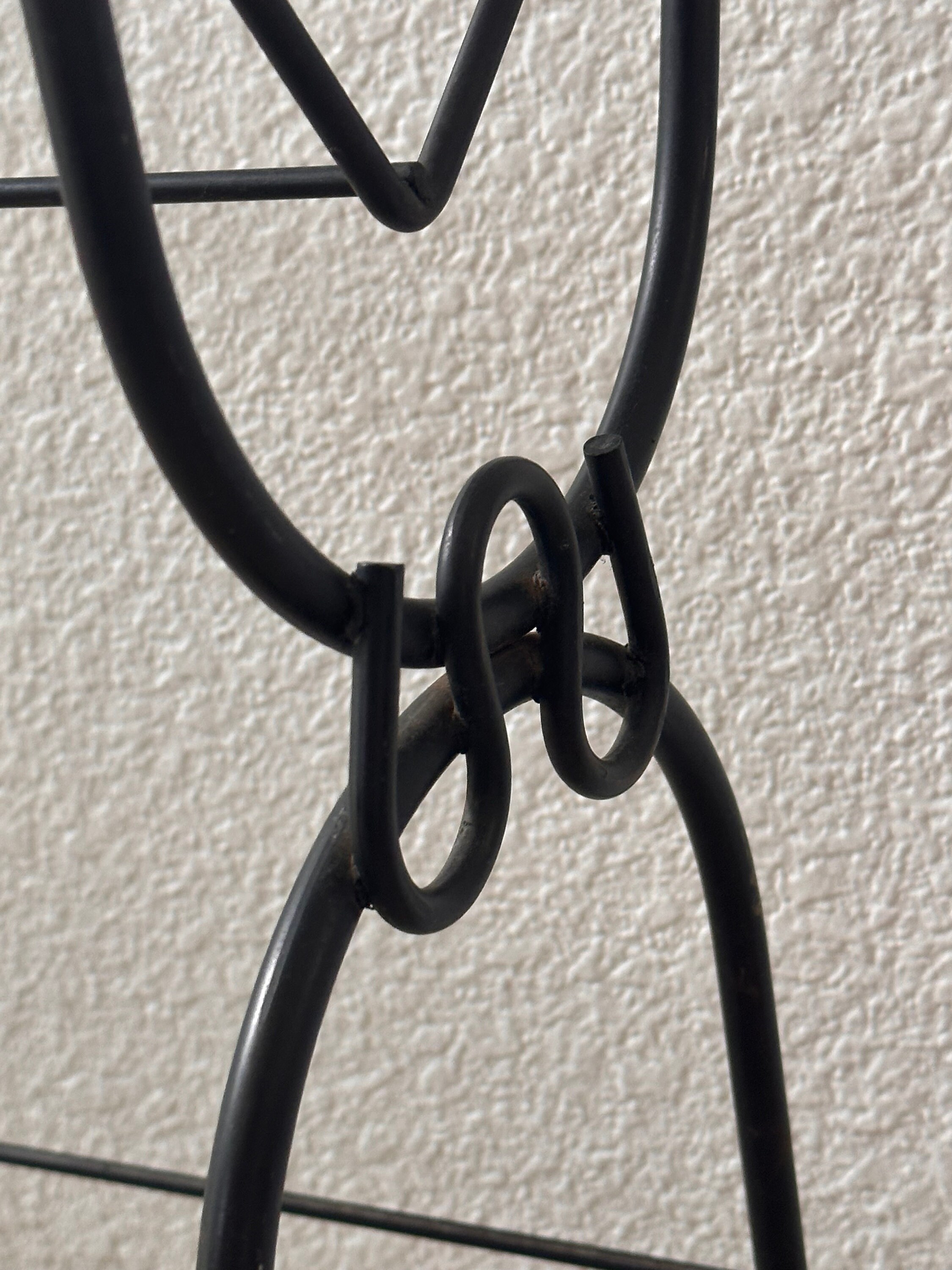 Mid Century Modern Black Metal Wire Table Bookshelf Retro - Etsy Australia