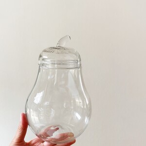 Large Pear Shaped Glass Jar | Kitchen Storage Container - Etsy