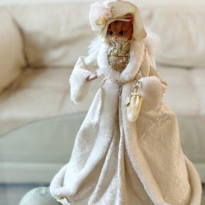 Kitty Cat Christmas Angel Tree Topper Ornament Decoration - Etsy