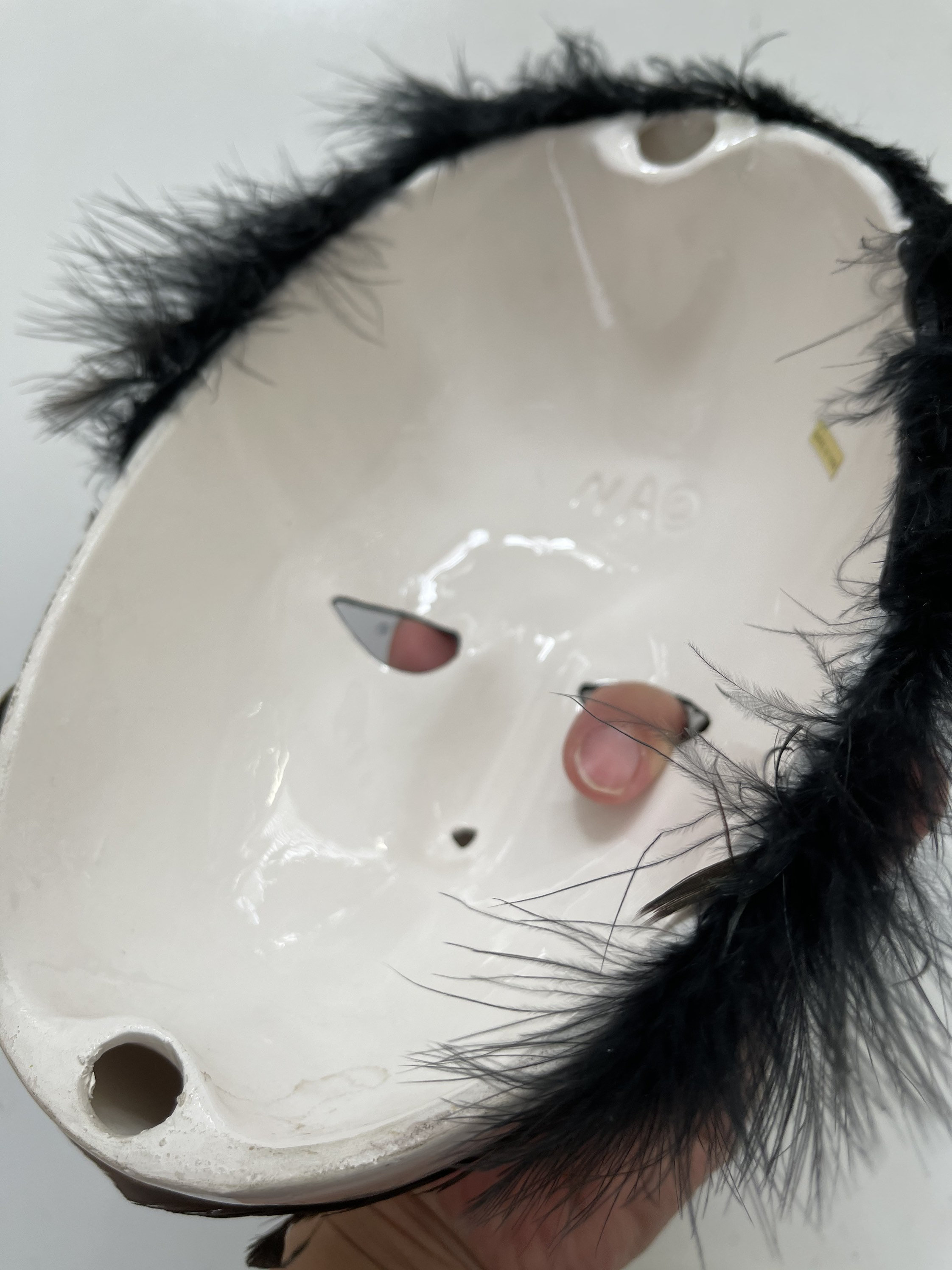 1980s Hand Painted Theatrical Woman Face Mask Sculpture - Etsy